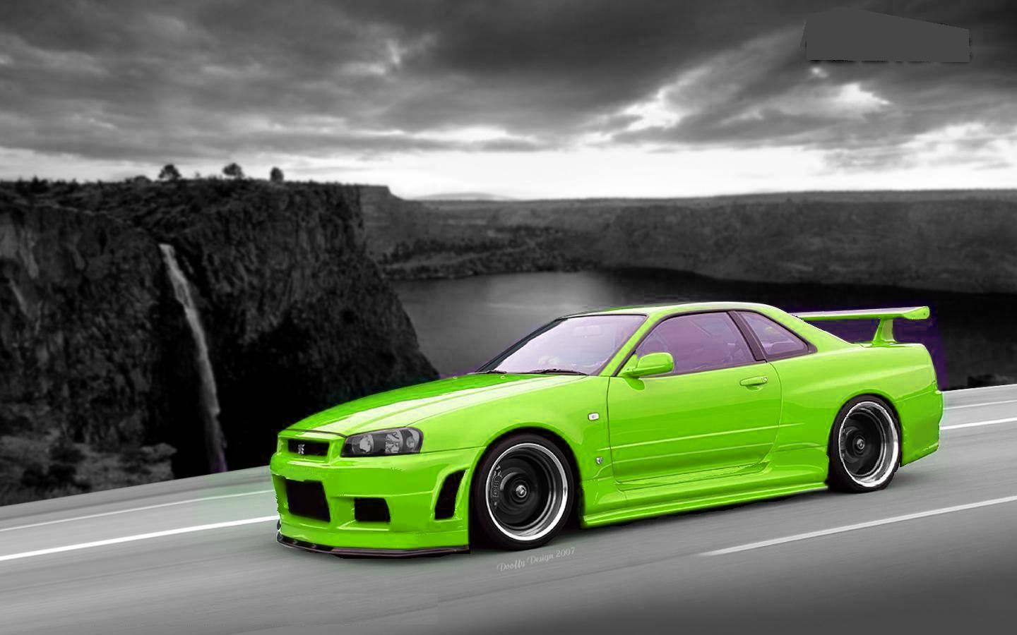NISSAN SKYLINE R34 GTR ~ NFS GAMES