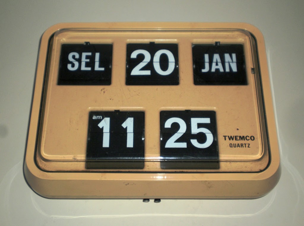KoleksiKu Barang Jadul: Vintage Flip Clock TWEMCO Quartz BQ-17, H.S ...