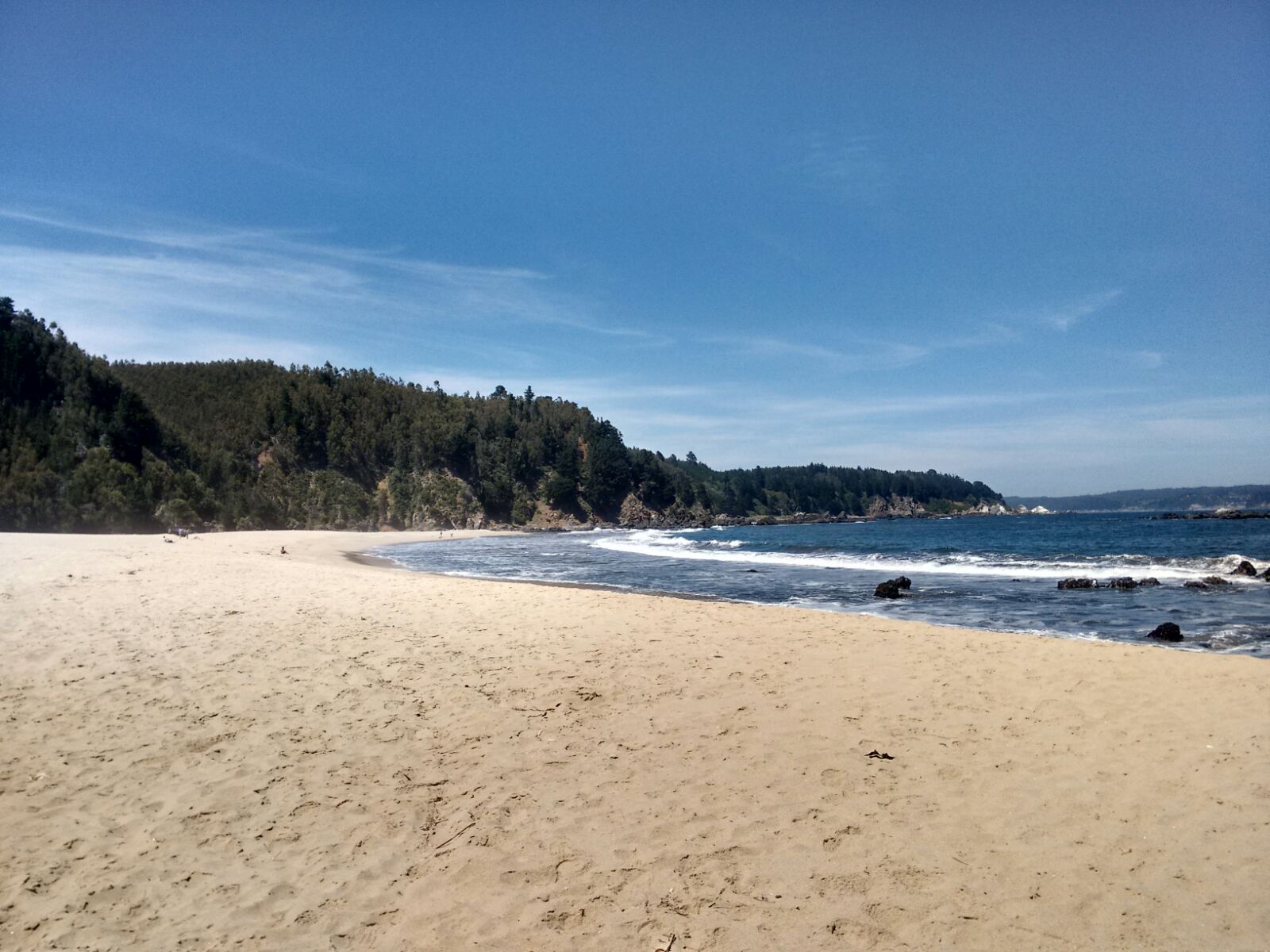 Chile: Dichato y Playa Pudá