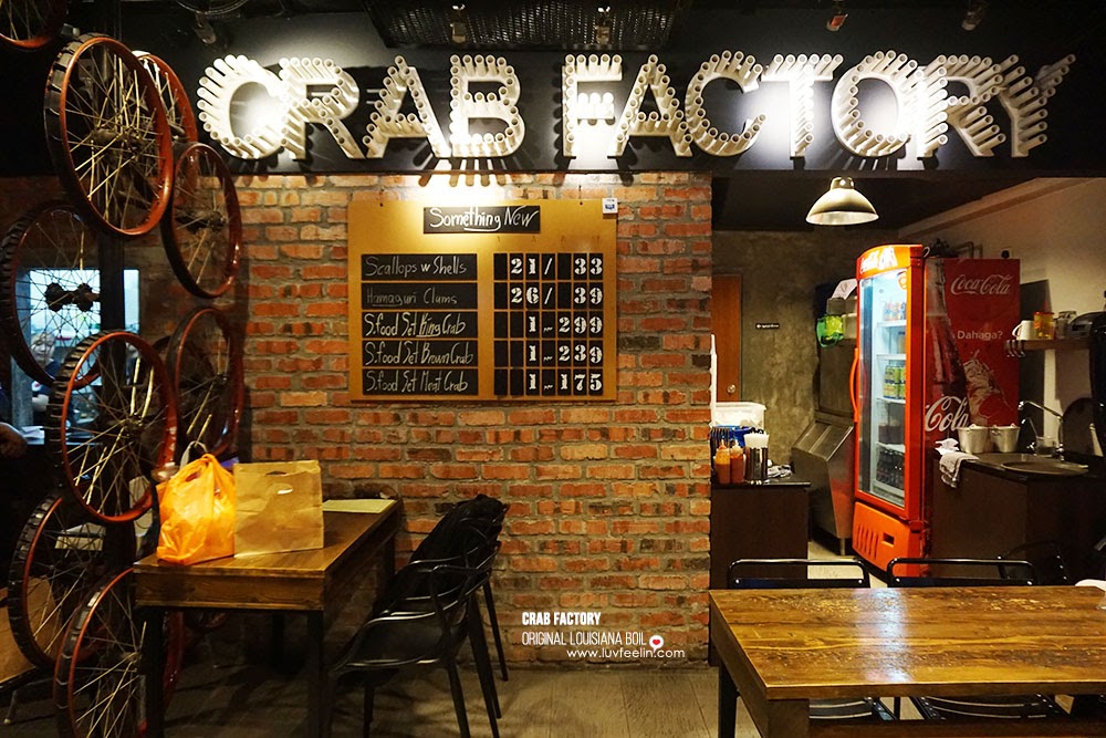 Crab Factory : Original Louisiana Boil 螃蟹工厂美式[手抓]海鲜大餐 - 乐飞翎 ♥ LUVFEELIN