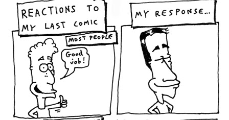 Billingtoons: 100% true reactions to my last comic...