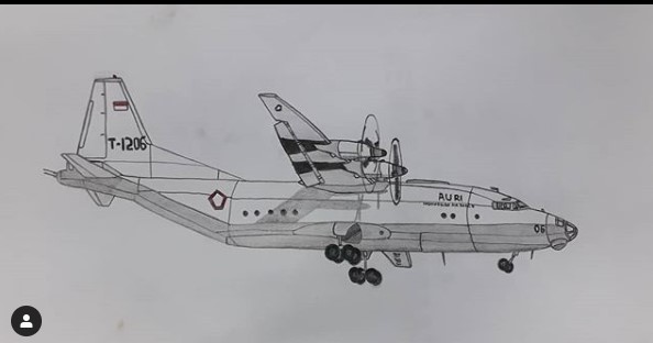 AIRPLANE SCALE MODELKIT: ANTONOV An-12 Cub