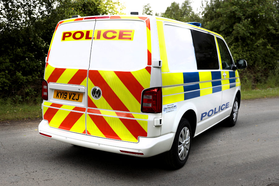 Two new Volkswagen police vans unveiled
