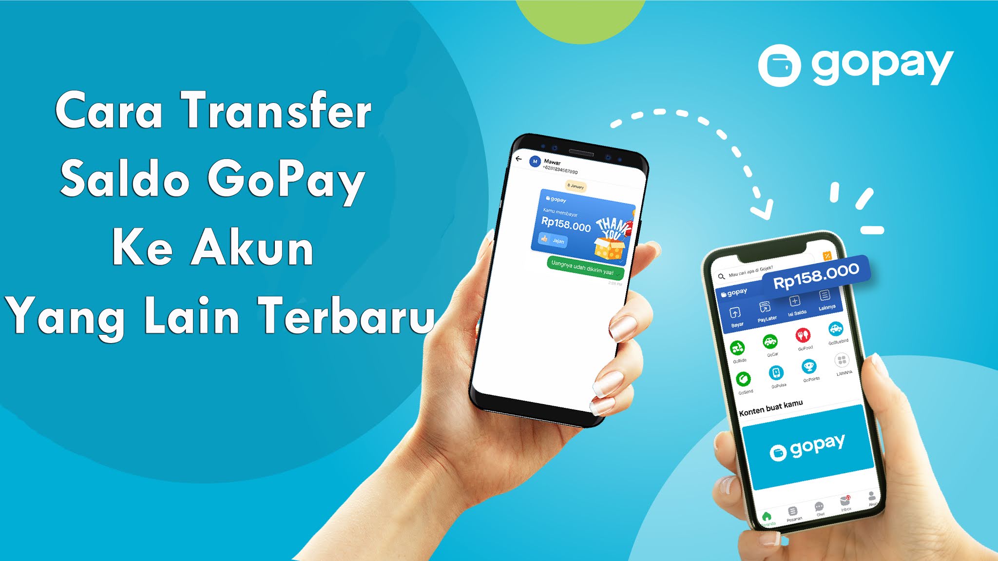 Cara Transfer Saldo GoPay Ke Akun Lain Terbaru - INFOAJA.COM