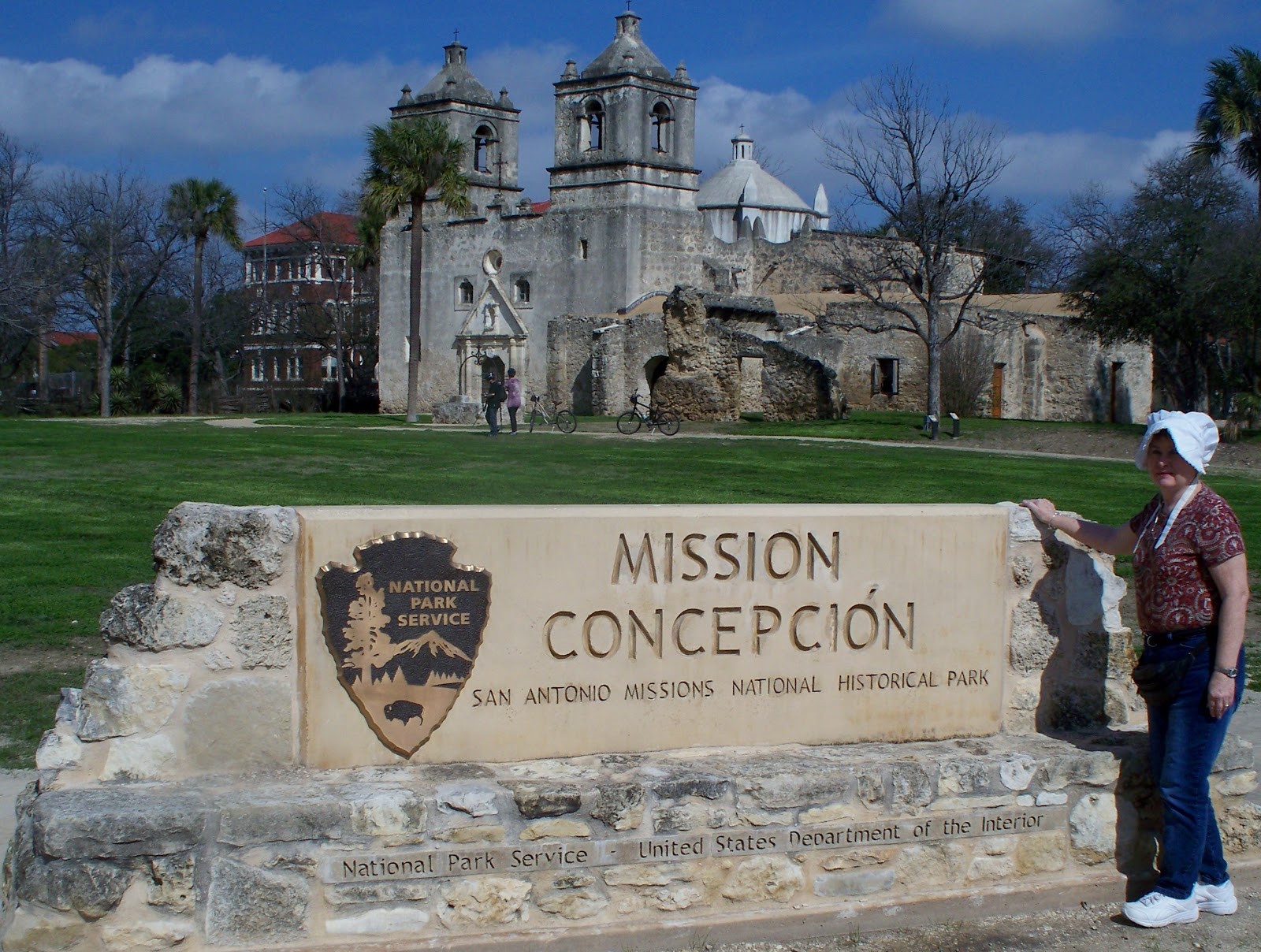 Grandma's recess: Our mission for today: A visit to Mission Concepcion