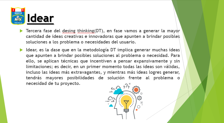 Segundo_EPT: SESIÓN 12: DESIGN THINKING: IDEAR
