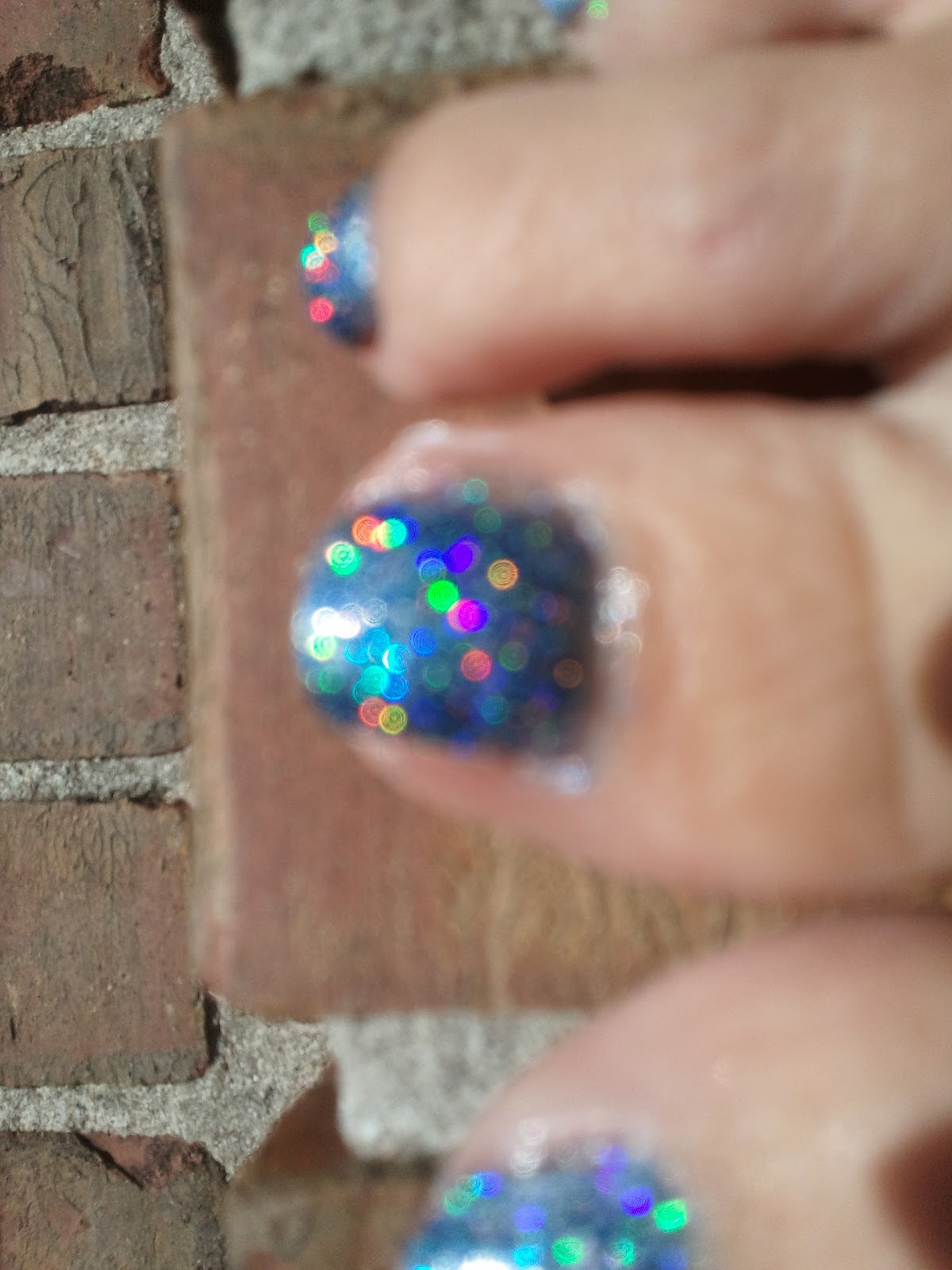 Glittery Fingers & Sparkling Toes: Icing- Winning: Glitter Bomb