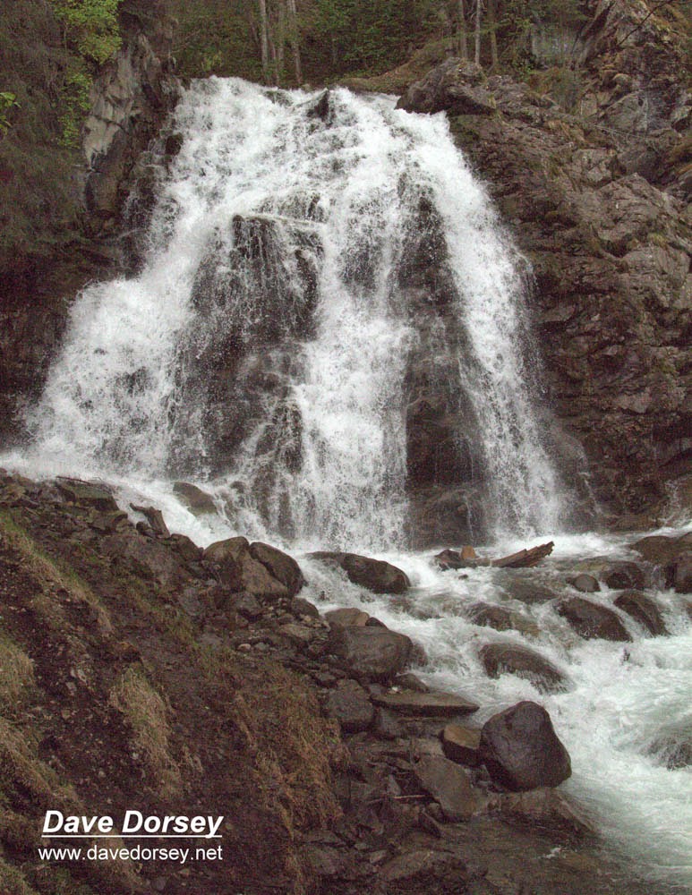 Off to see Barbara Falls in Eagle River