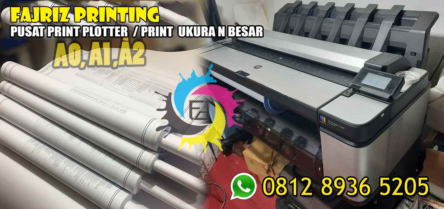 TEMPAT PRINT WARNA DAN HITAM PUTIH JAKARTA PUSAT | 24 JAM - Fajriz Printing