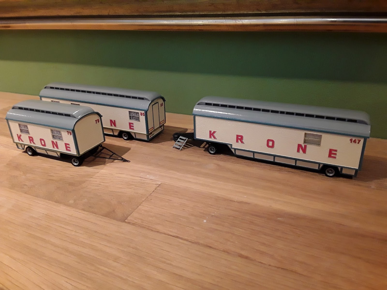 Circusmodellbau: Circus Krone 1:87