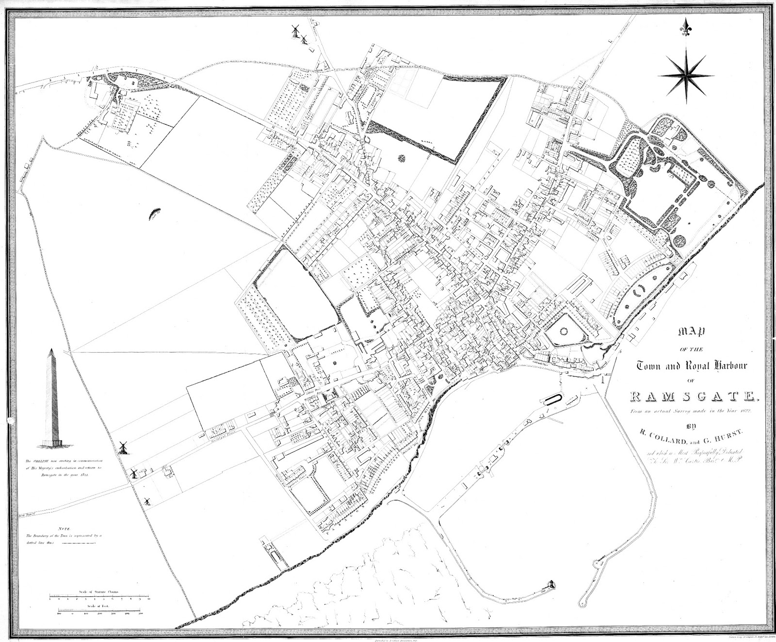 thanetonline: 1822 Map of Ramsgate, Map Monday
