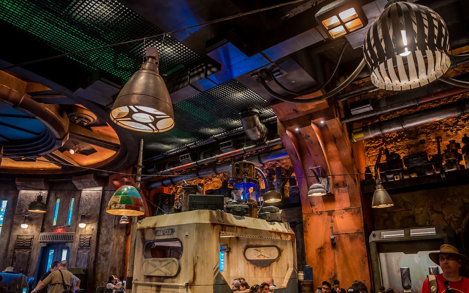 Inside Docking Bay 7