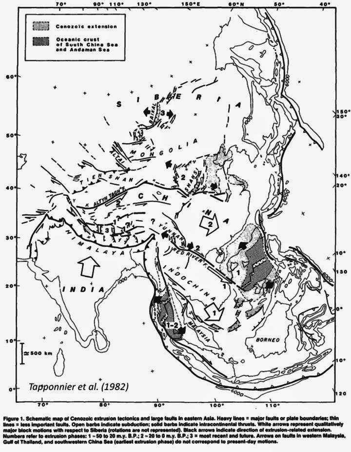 Extrusion – Escape Tectonics Of Sundaland