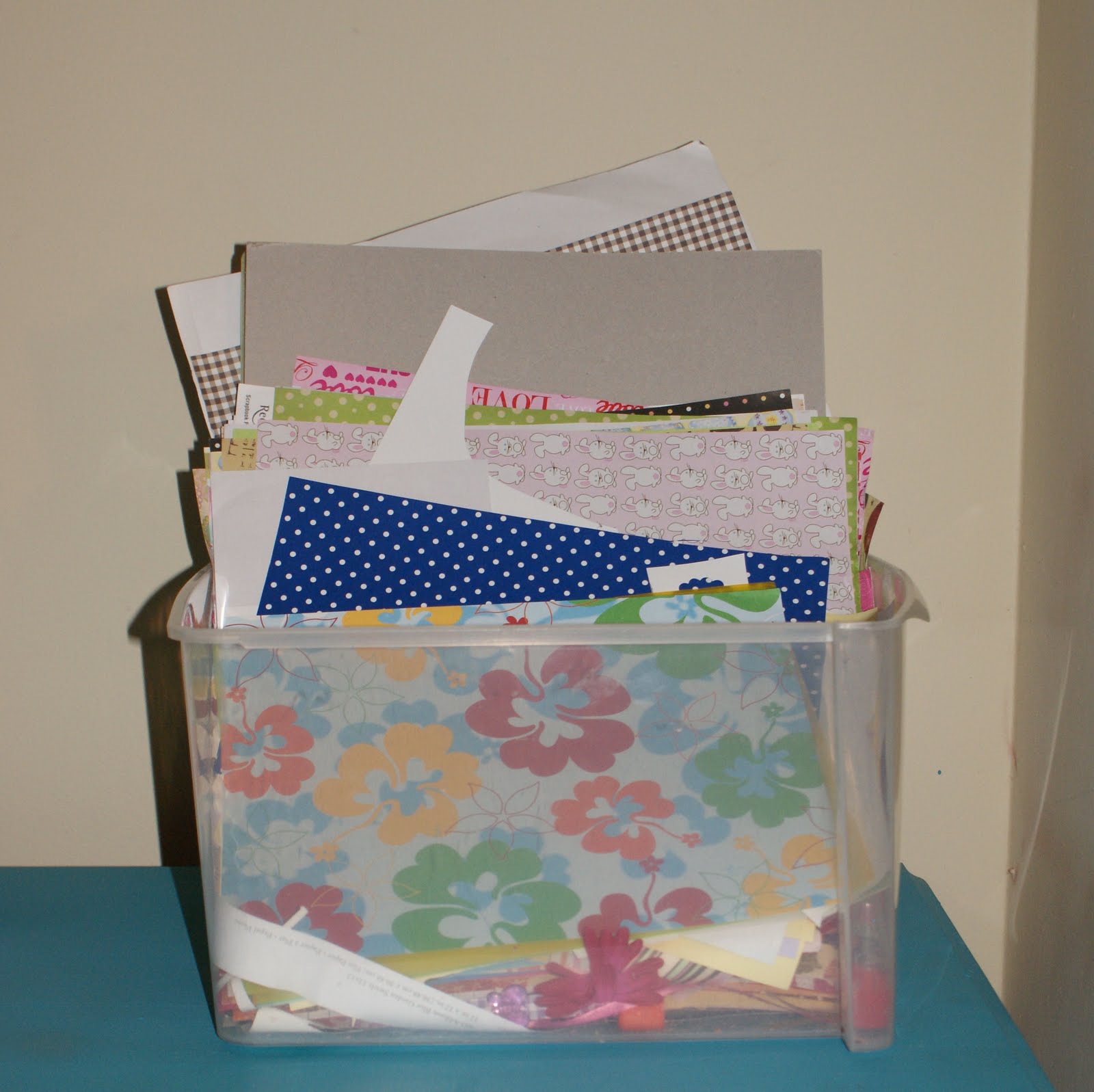 Coley's Corner: Thrifty Paper Storage