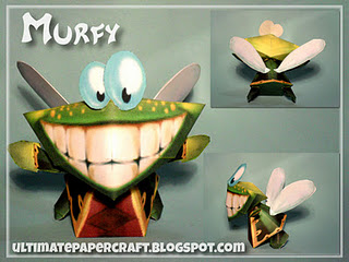 Rayman - Murfy Papercraft | Papercraft Paradise | PaperCrafts | Paper ...