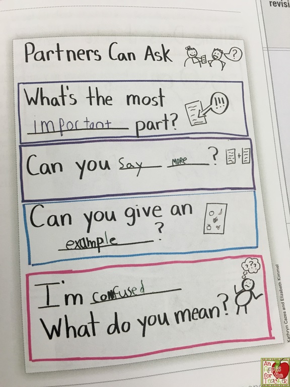 An Apple For The Teacher: Writing Strategies Goal 10: Collaborating ...