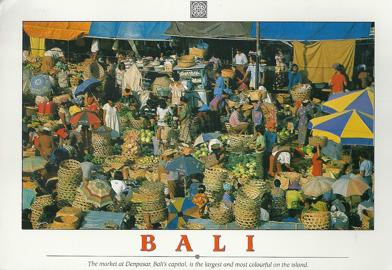 My collection of postcards: Indonesia - Bali
