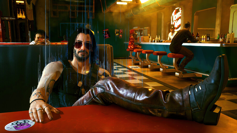 #8.2189, Cyberpunk 2077, Johnny Silverhand, 4K Wallpaper PC Desktop