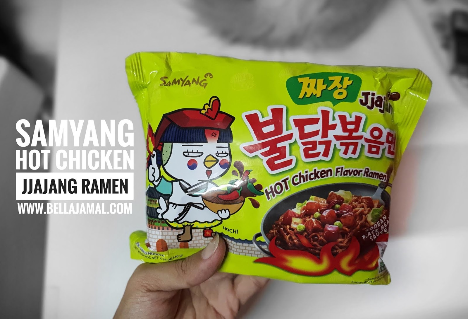 Samyang Jjajang Ramen Boleh Tahan Pedasnya (Buldak Jajangmyeon Review)