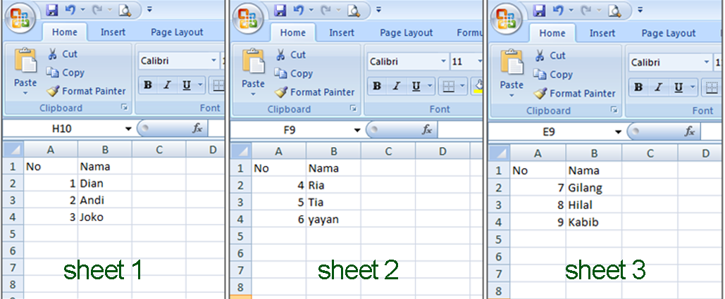 VBA EXCEL MENGGABUNGKAN DATA DI BANYAK SHEET - MTsS. Baitul Muttaqin ... VBA EXCEL MENGGABUNGKAN DATA DI BANYAK SHEET - MTsS. Baitul Muttaqin ...