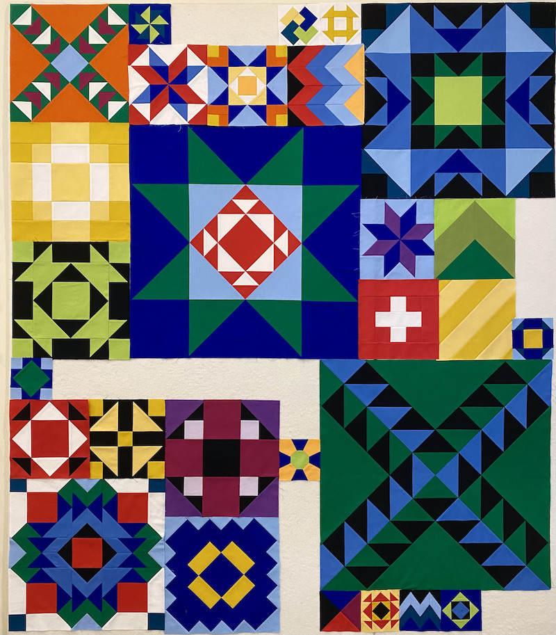 Rebecca Grace Quilting: A Couple More Blocks for My Retro 'Eighties ...