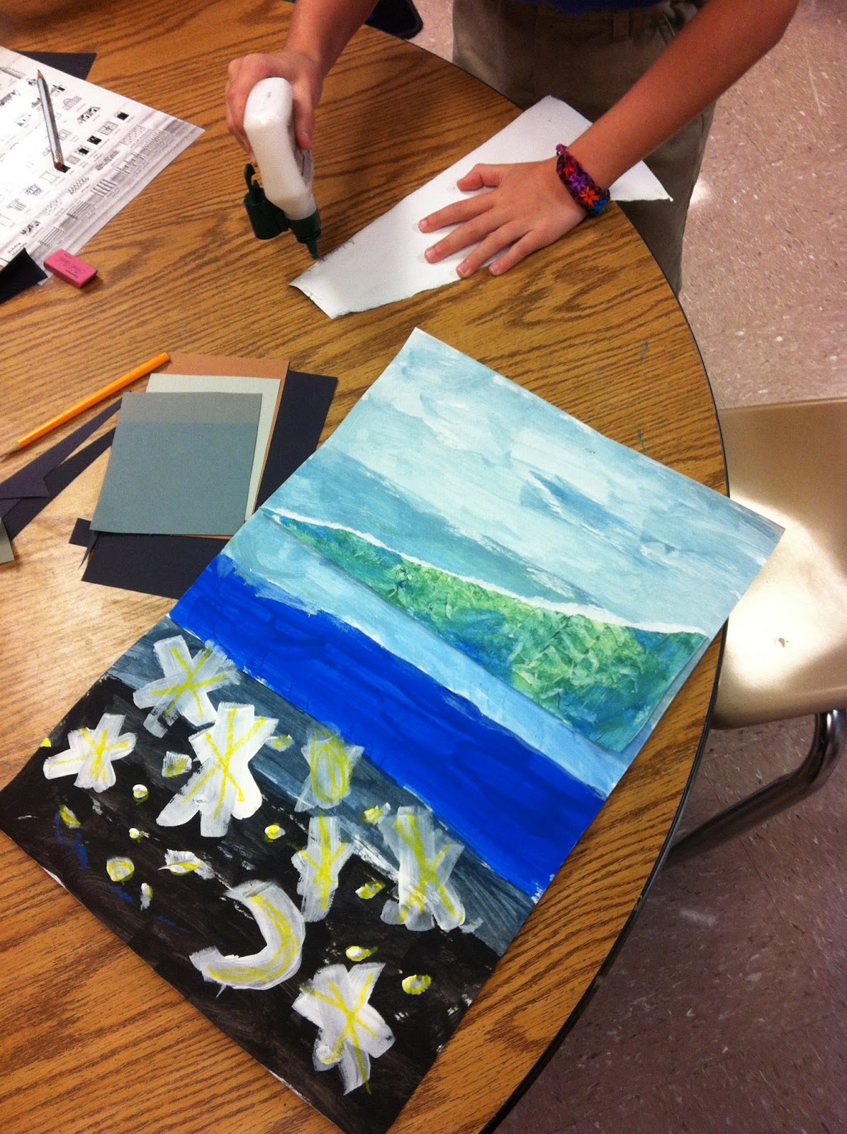 ChumleyScobey Art Room: Parisian Landscape (Project Idea from Cassie ...