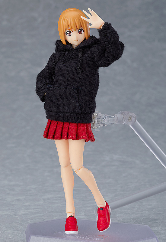 figma Styles - figma Female Body (Emily) with Hoodie Outfit (Max Factory)