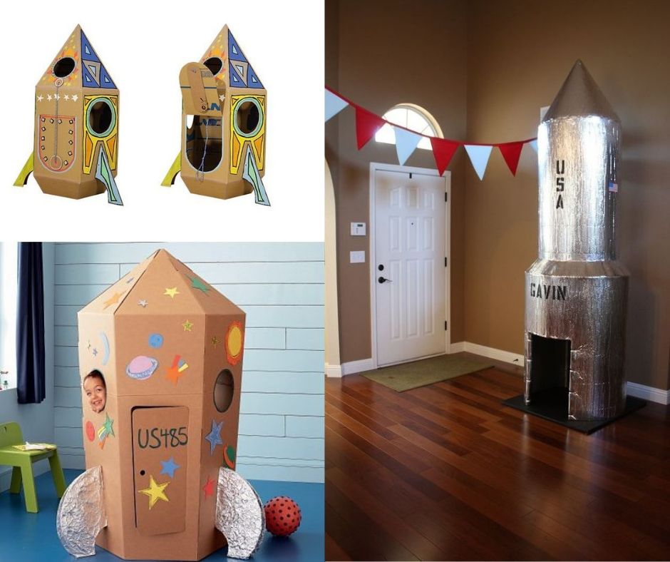 EnPapel Arte: Cómo hacer tu propio cohete espacial