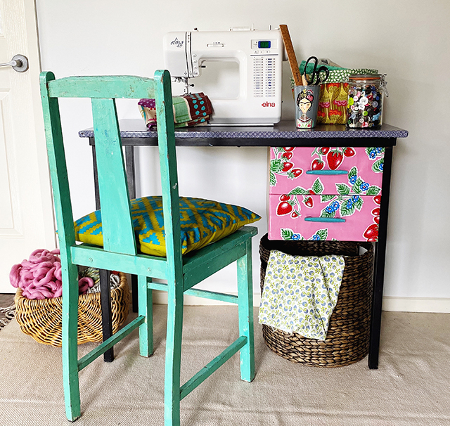Jules Madden: Sewing Table DIY Furniture Upcycle