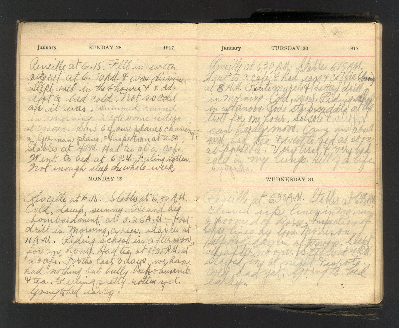 WW1 Diaries and Letters of a Teen Canadian Soldier: February 2012