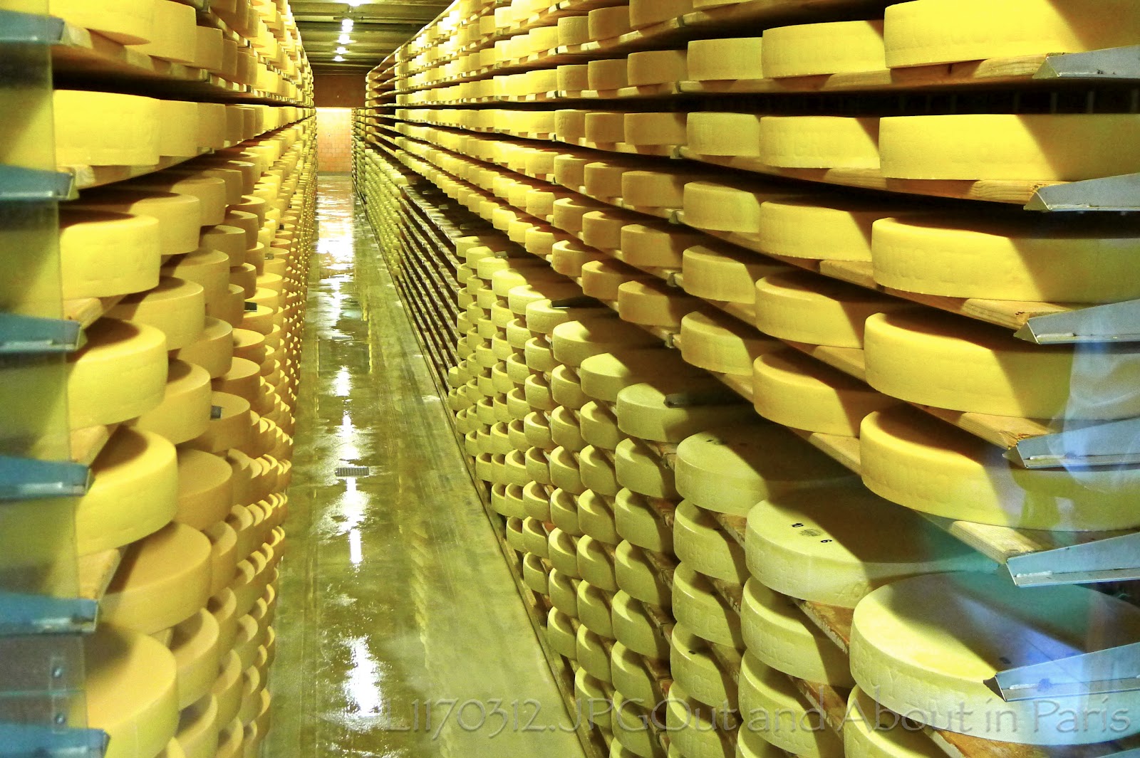 The Swiss Chocolate Train (Part 2) - Gruyère Cheese Factory