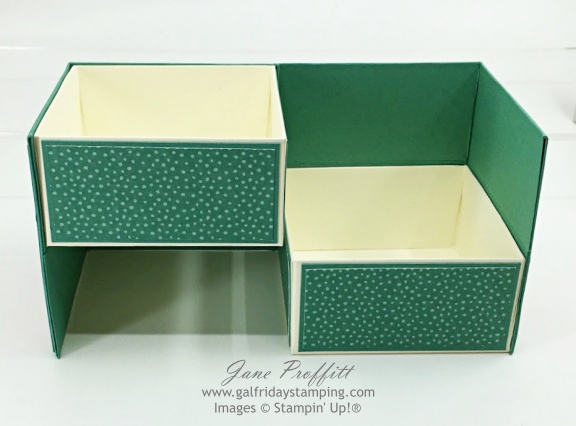Gal Friday Stamping: How To Create a 2 Tiered Box?