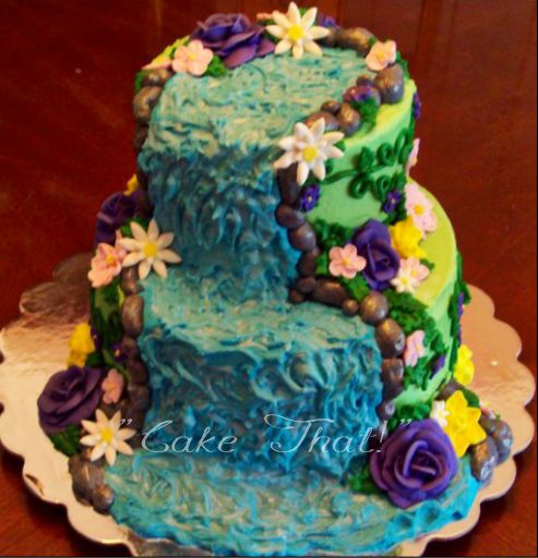 Cake That! Inc.: Waterfall Cake