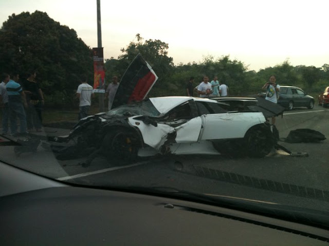 Lamborghini accident at KLIA ~ Live • Love • Learn • Lift