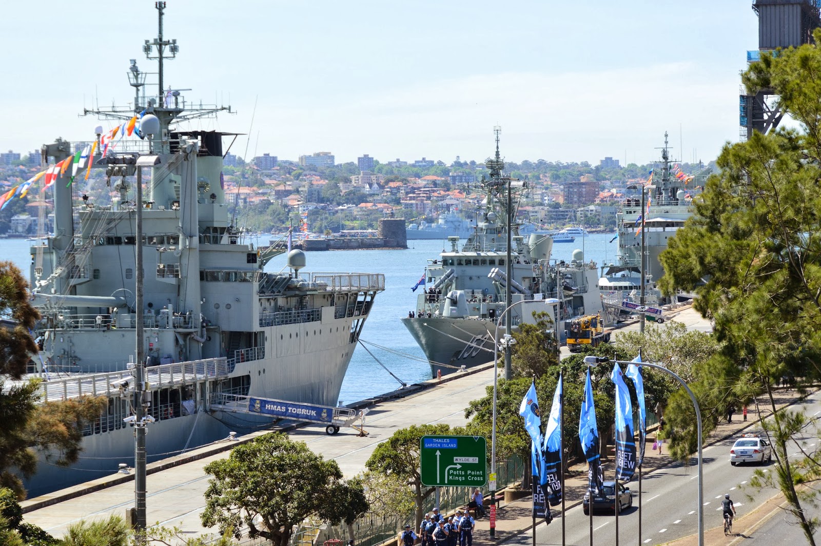 Sydney Postcards: Royal Australian Navy Fleet Review