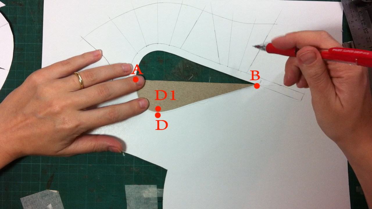 MAKING SHOES : How to make shoe pattern with folds
