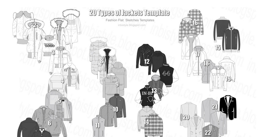 20 Types of Jackets Templates