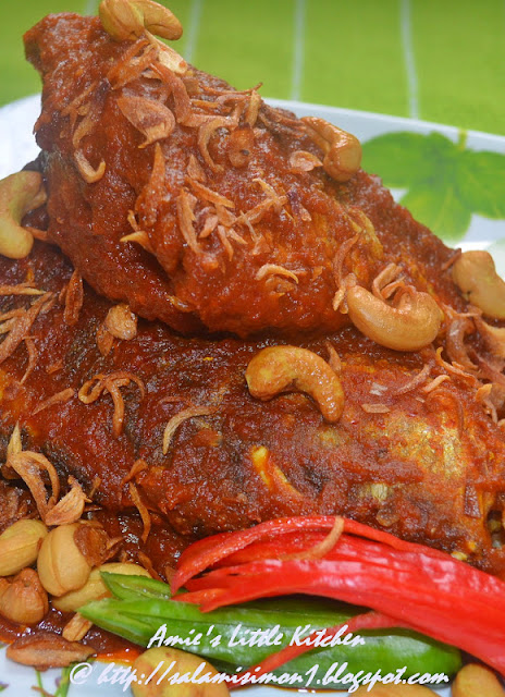 Ikan Gerut-Gerut Masak Sambal Berempah - Amie's Little Kitchen