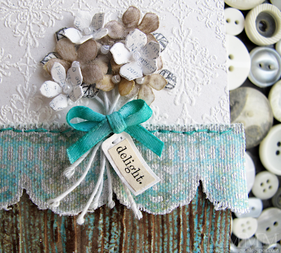 Mel Stampz: new technique? Silver Leaf & Sticky Back Canvas (step by step)