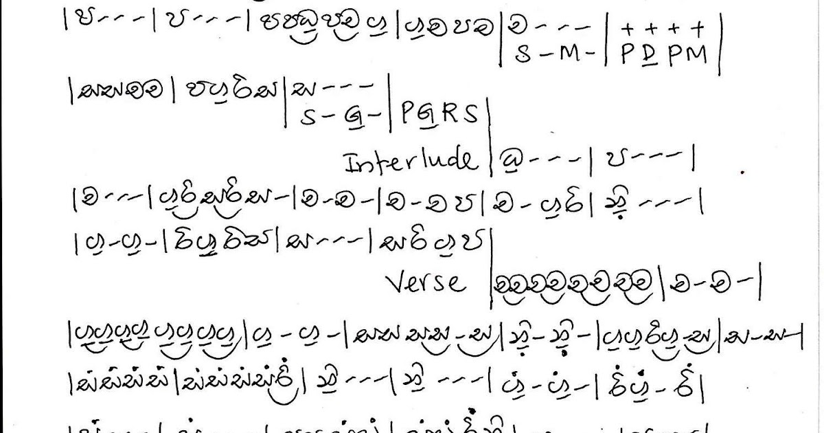 Sinhala Notation , Sinhala Piano Notes , Sinhala Keyboard Notations
