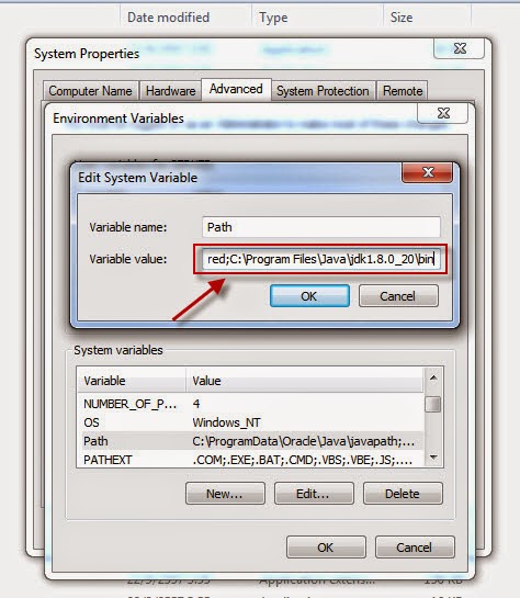 การเขียนโปรแกรมด้วยภาษา Java การ Set Path Java