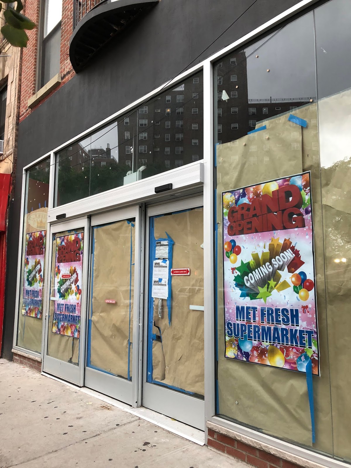 EV Grieve: Met Fresh Supermarket announces itself on Avenue D