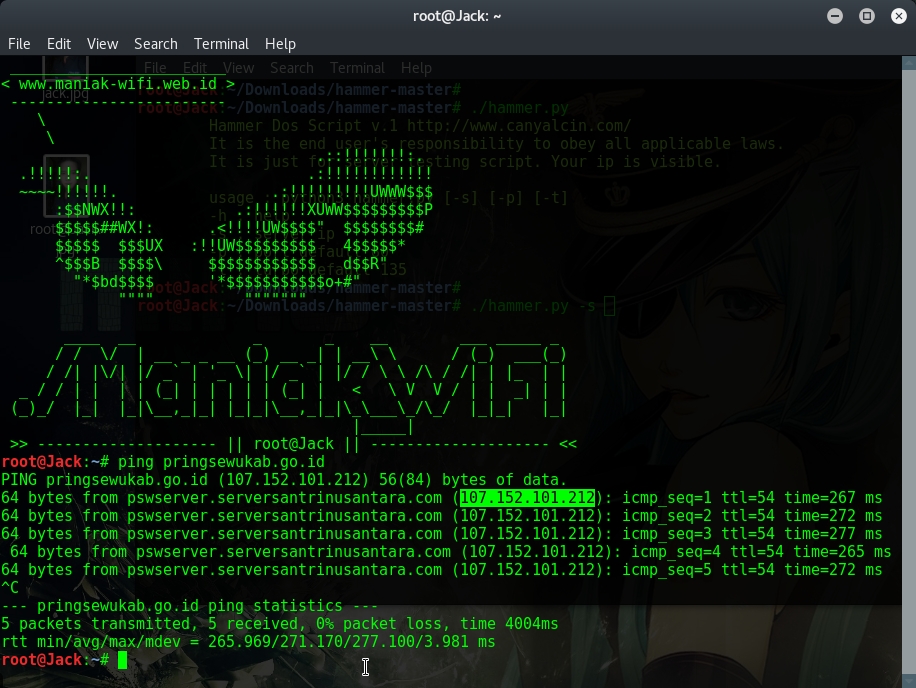 Cara ddos attack menggunakan kali linux - lasopasmartphone
