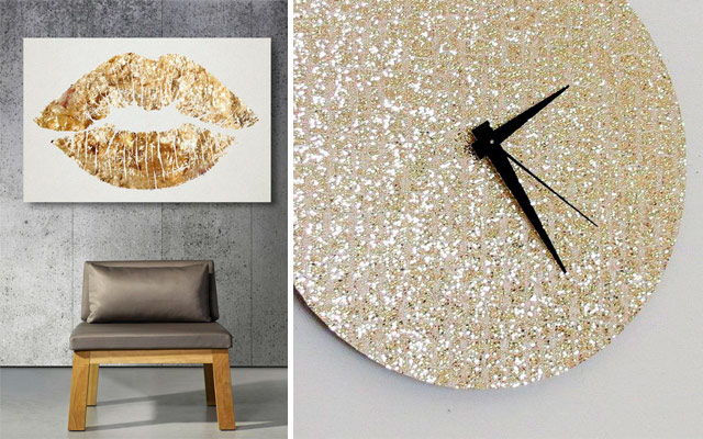 Marzua: El color metalizado en decoración