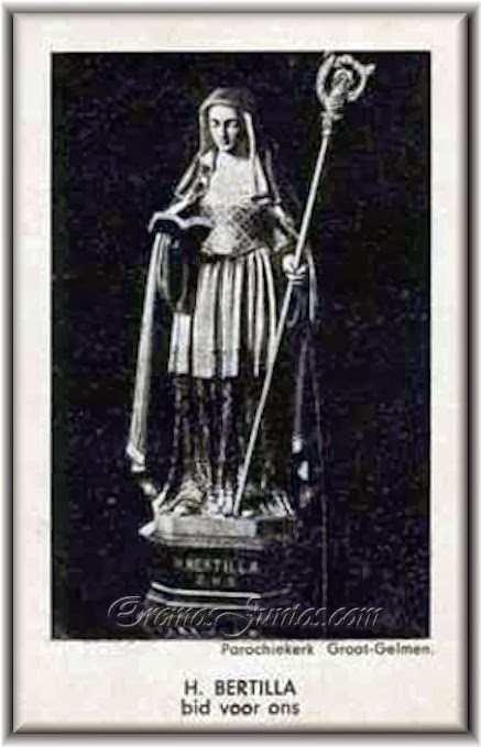 Vidas Santas: Santa Bertila de Chelles, Abadesa