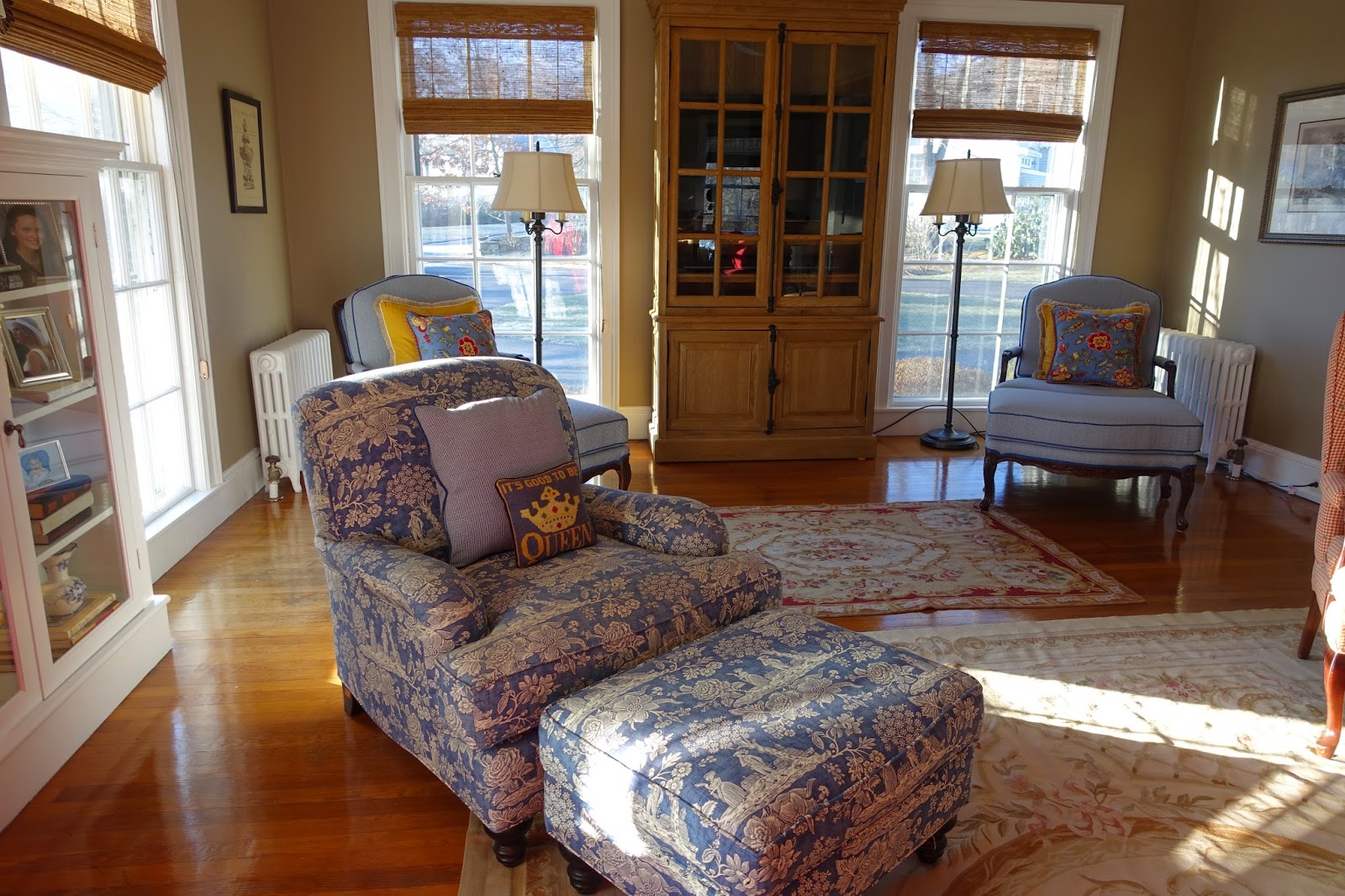 Room Reveal: Den - Preppy Empty Nester F