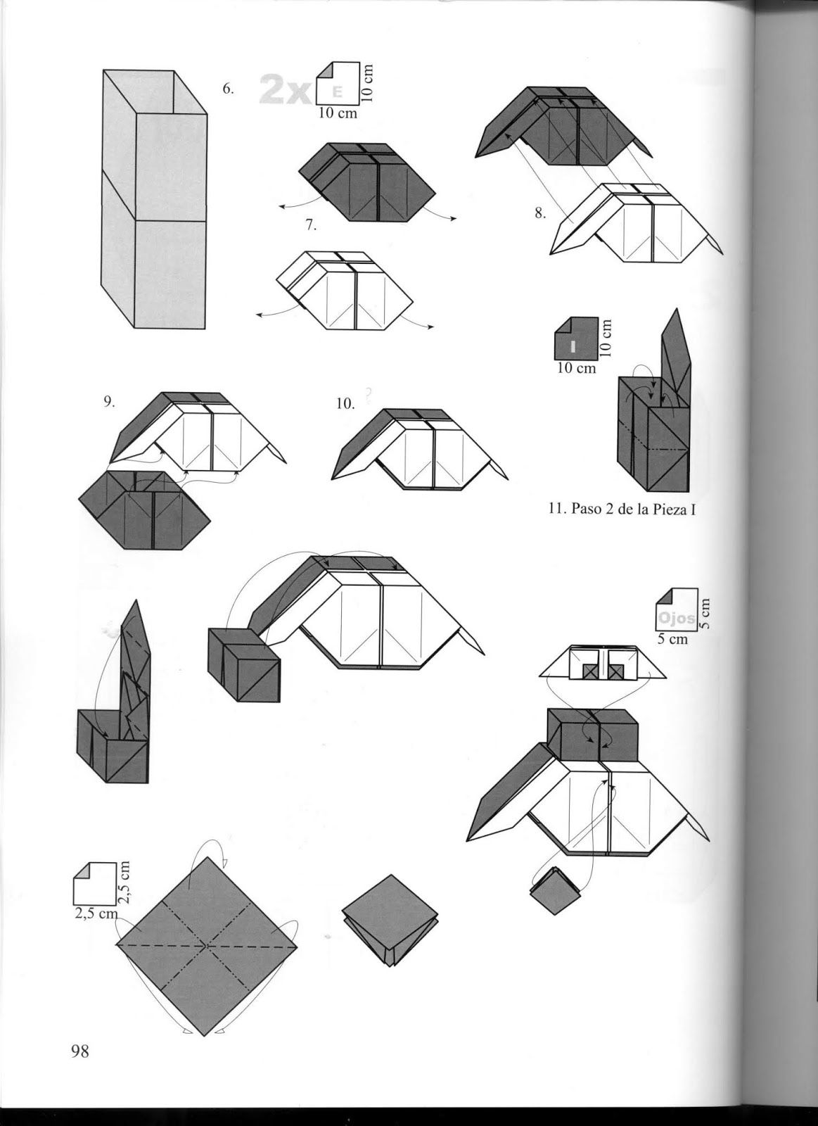 Origami Cartoon 4 Original - Ruby Book Origami