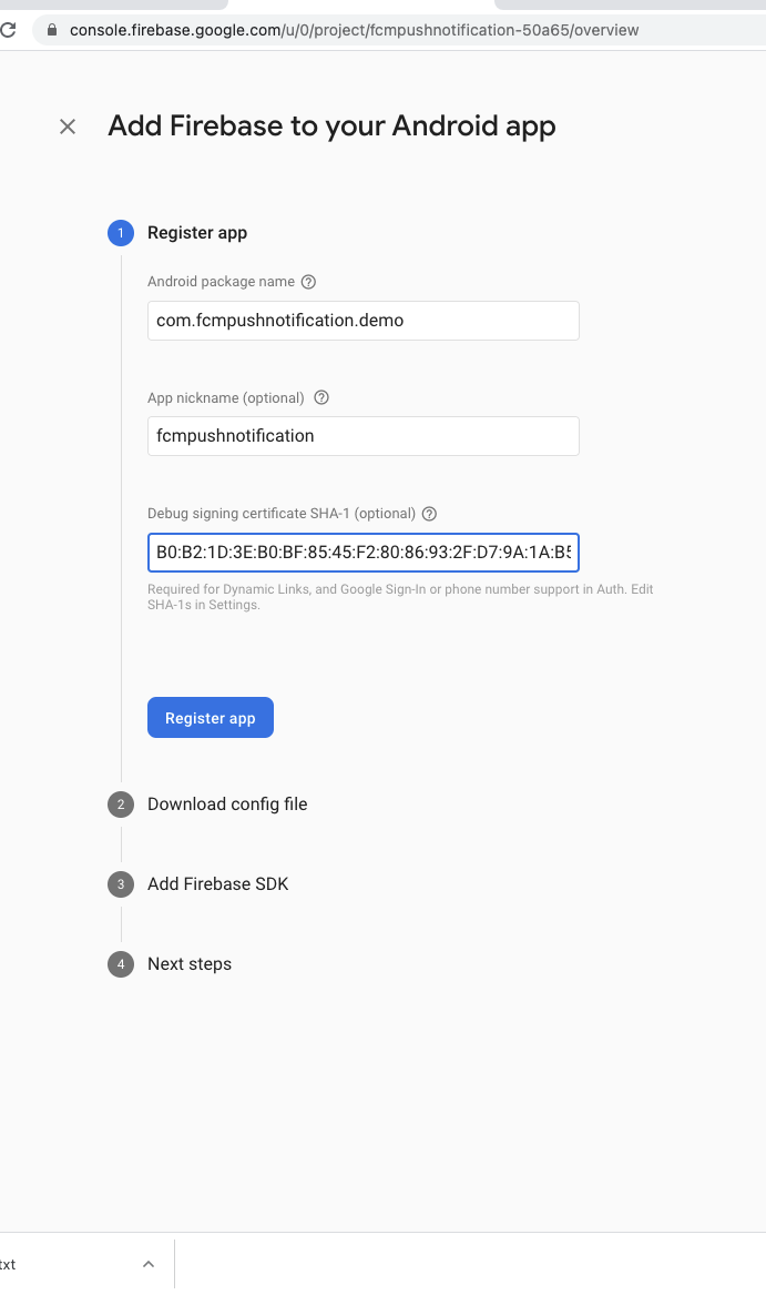Firebase Push Notification In Xamarin Forms Android