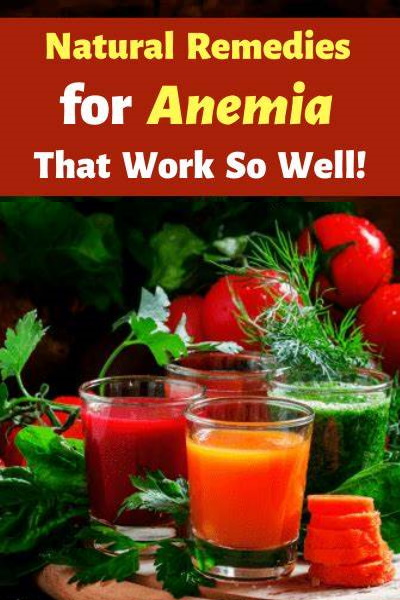 15 Effective Home Remedies To Treat Anemia Naturally - wellness magazine