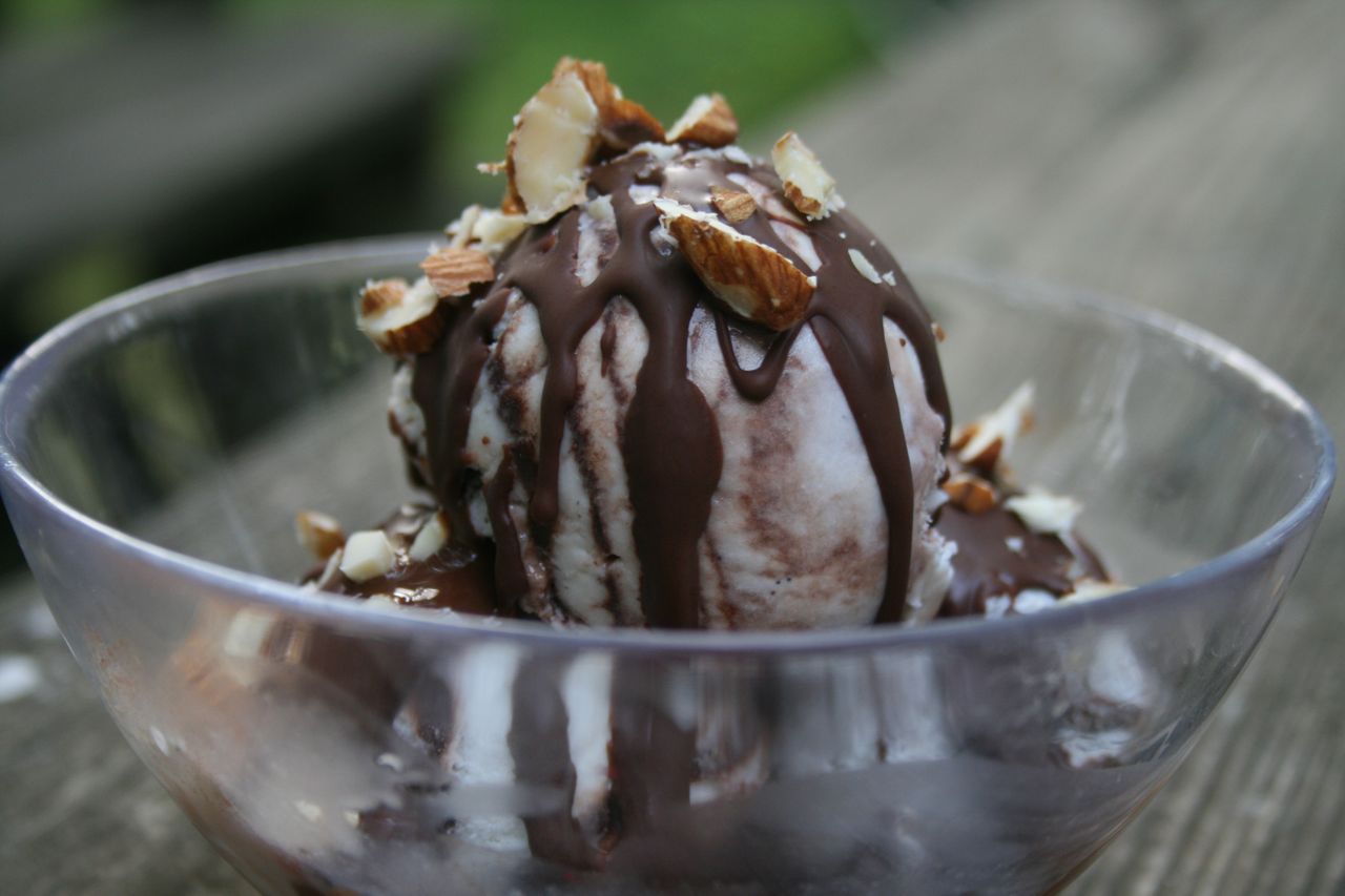 Recipe Shoebox: Chocolate Magic Shell Ice Cream Topping